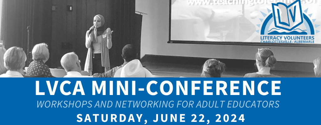 Literacy Volunteers Charlottesville/Albemarle | Mini-Conference 2024